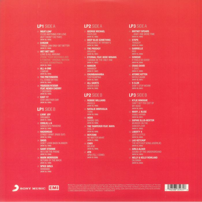 VARIOUS - NOW That's What I Call 40 Years: Volume 2 1993-2003 Vinyl at Juno Records.