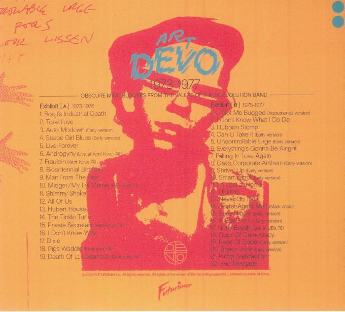 DEVO - Art Devo 1973-1977 CD at Juno Records.