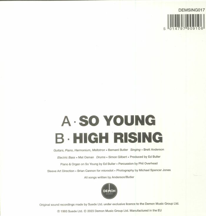 SUEDE - So Young (30th Anniversary Edition) Vinyl at Juno Records.