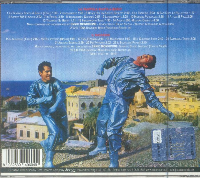 Ennio MORRICONE - La Trappola Scatta A Beirut & Il Successo (Soundtrack ...