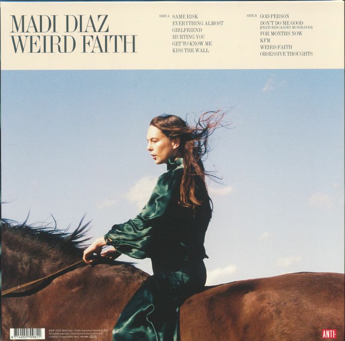 Madi DIAZ - Weird Faith Vinyl at Juno Records.