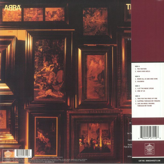 ABBA - The Visitors (half speed remastered) Vinyl at Juno Records.