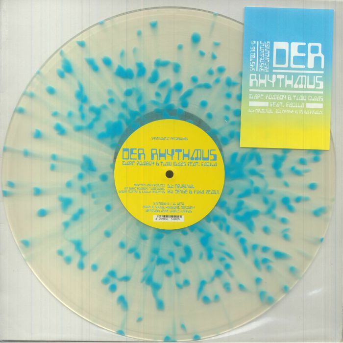 Marc ROMBOY/TIMO MAAS feat FADILA - Der Rhythmus Vinyl at Juno Records.