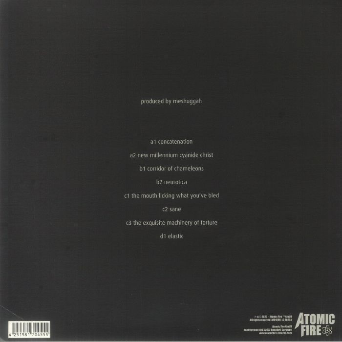 MESHUGGAH - Chaosphere (reissue) Vinyl at Juno Records.