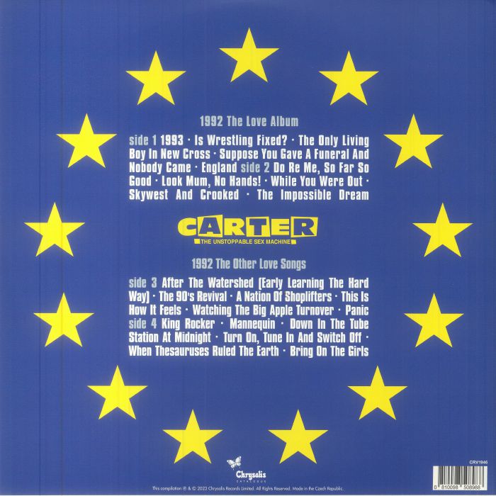 CARTER THE UNSTOPPABLE SEX MACHINE - 1992: The Love Album Vinyl at Juno ...