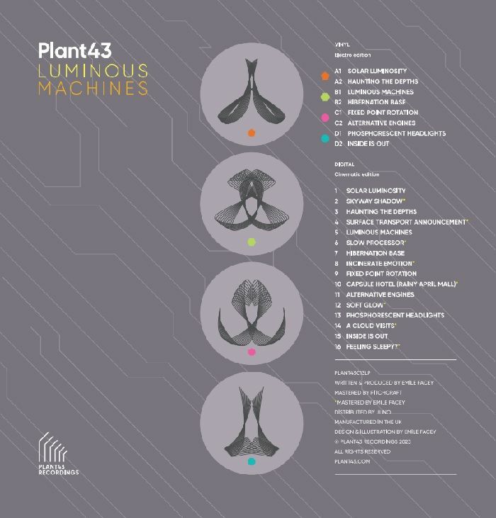 PLANT43 - Luminous Machines Vinyl at Juno Records.