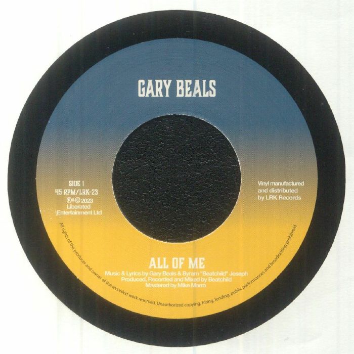 Gary BEALS - All Of Me Vinyl at Juno Records.