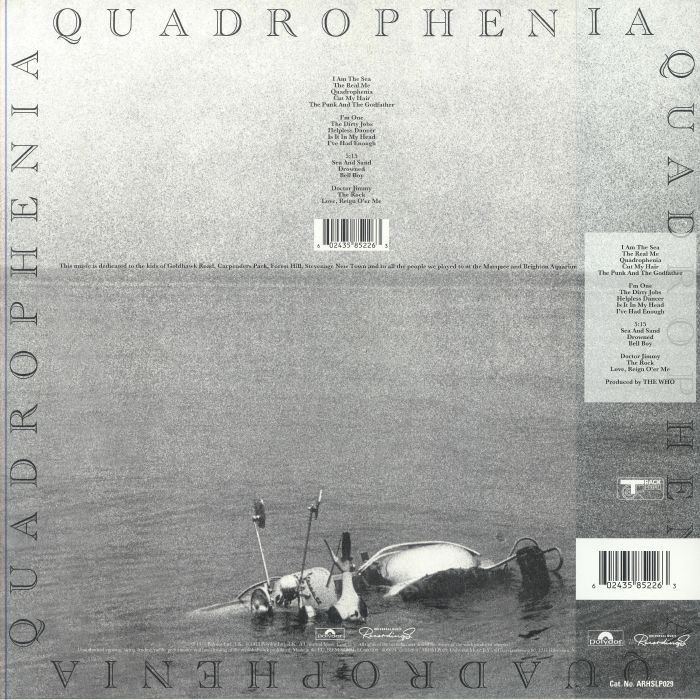 The WHO - Quadrophenia (half speed remastered) Vinyl at Juno Records.