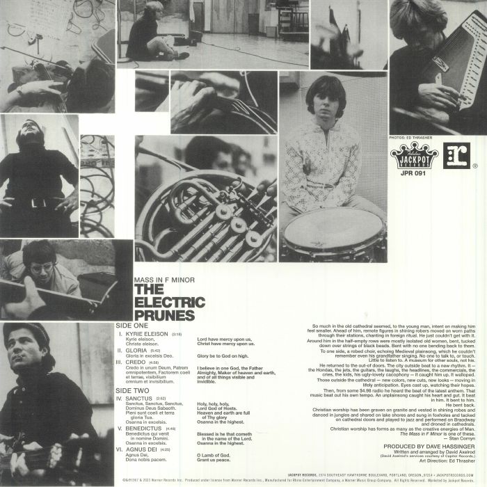 The ELECTRIC PRUNES - Mass In F Minor (reissue) Vinyl at Juno Records.