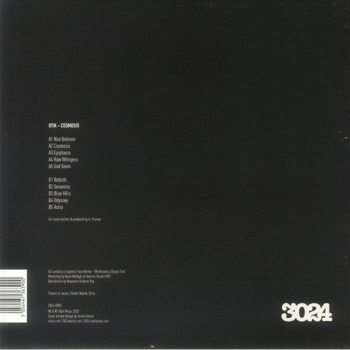 OTIK - Cosmosis Vinyl at Juno Records.