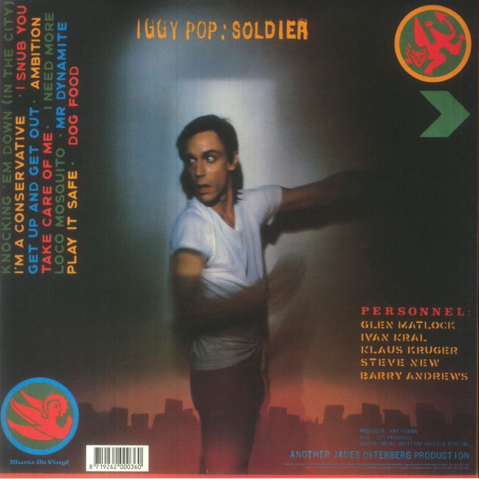 IGGY POP - Soldier (reissue) Vinyl at Juno Records.