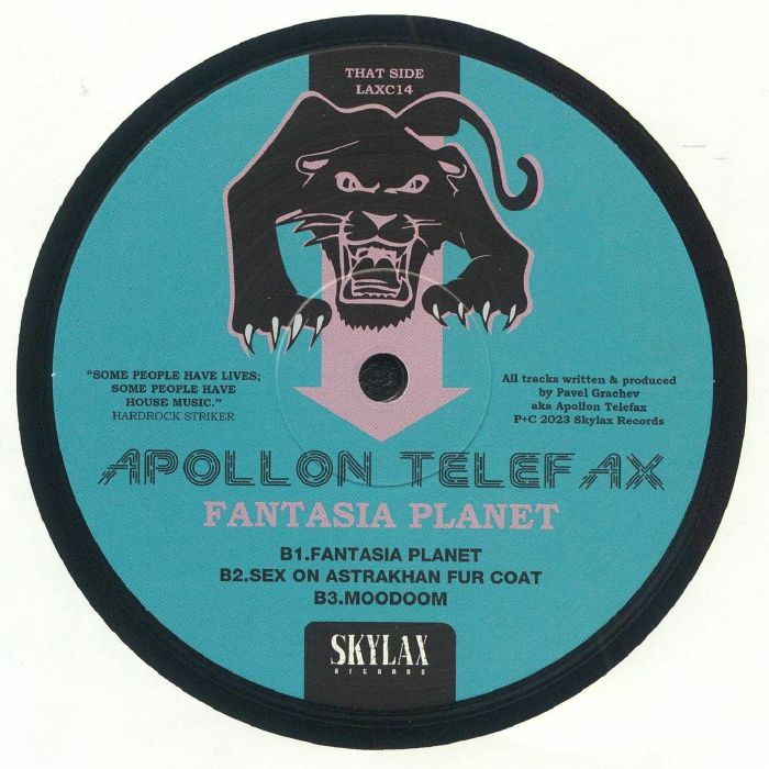 APOLLON TELEFAX - Fantasia Planet Vinyl at Juno Records.