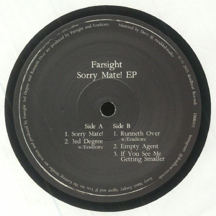 FARSIGHT - Sorry Mate! EP Vinyl at Juno Records.