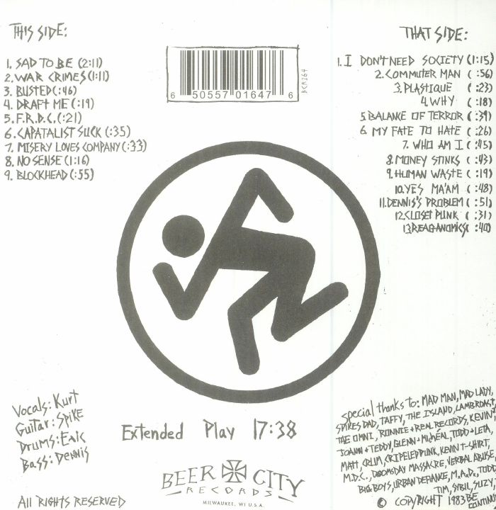 DRI - Dirty Rotten EP Vinyl at Juno Records.