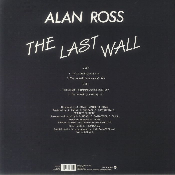 ALAN ROSS - The Last Wall Vinyl at Juno Records.