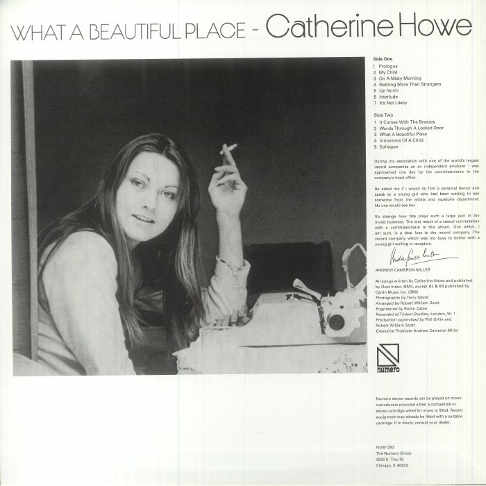 Catherine HOWE - What A Beautiful Place (50th Anniversary Edition ...