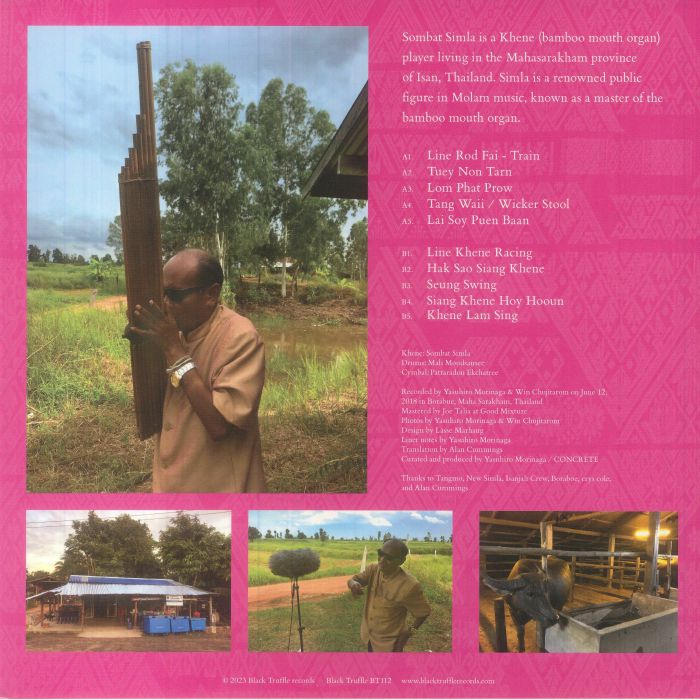 Sombat SIMLA - Master Of Bamboo Mouth Organ Isan Thailand Vinyl at Juno Records.