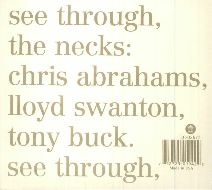 The NECKS - Mosquito/See Through CD at Juno Records.