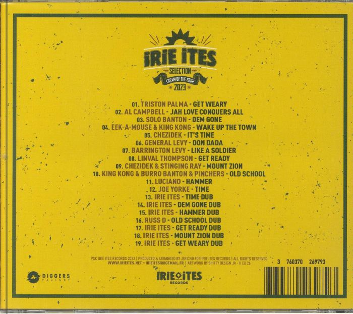 IRIE ITES/VARIOUS - Cream Of The Crop 2023 CD at Juno Records.