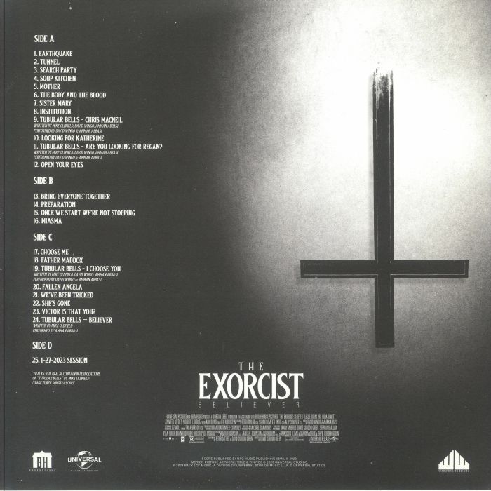 David WINGO/AMMAN ABBASI - The Exorcist: Believer (Soundtrack) Vinyl at ...