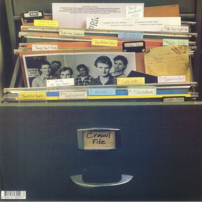 AUSTRALIAN CRAWL - Crawl File: Their Greatest Hits (reissue) Vinyl at ...