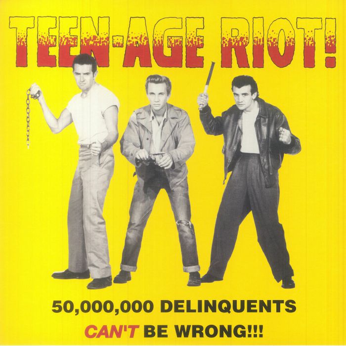 VARIOUS - Teenage Riot! 50 000 000 Delinquents Can t Be Wrong!!! Vinyl ...