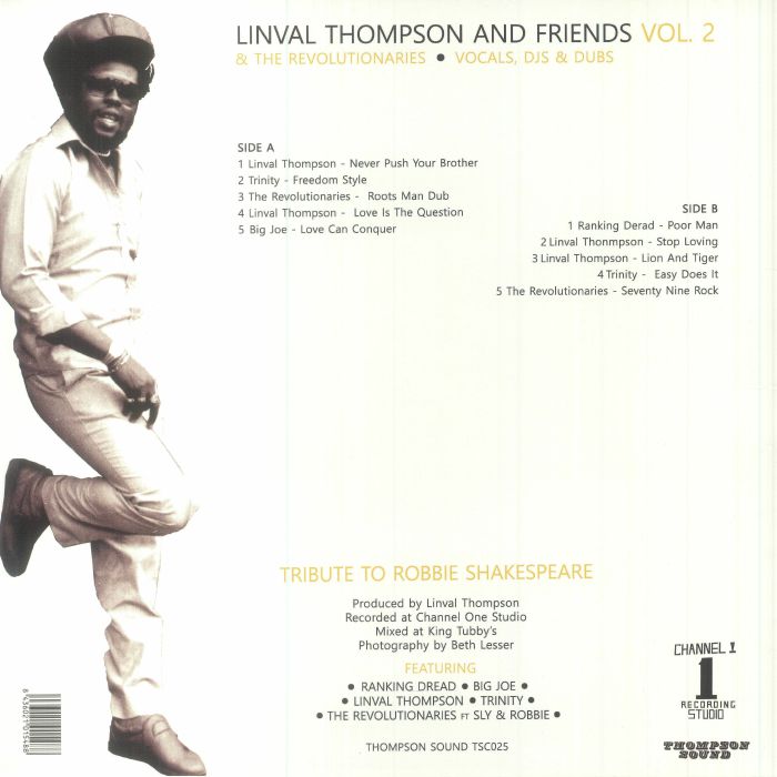 Linval THOMPSON/VARIOUS - Linval Thompson & Friends Vol 2 Vinyl at Juno ...