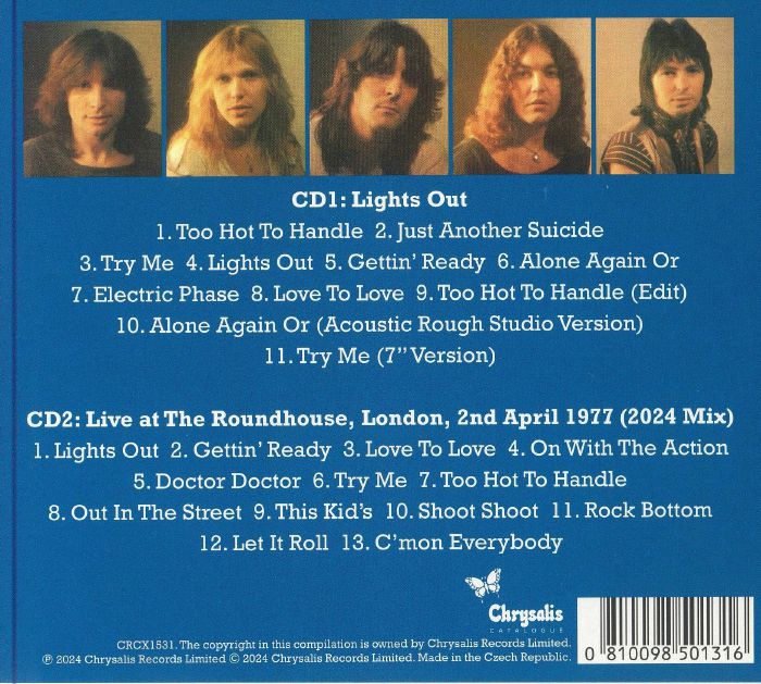 UFO - Lights Out (Deluxe Edition) CD at Juno Records.