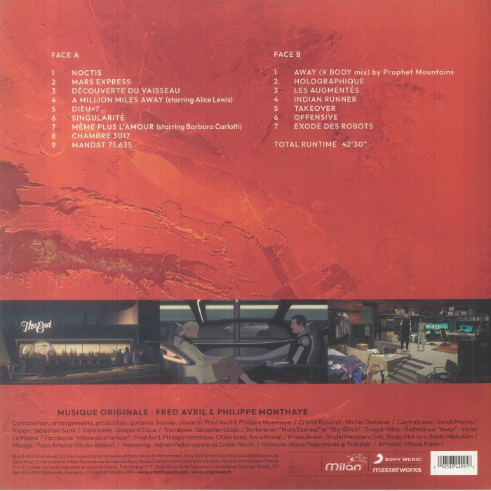 Fred AVRIL/PHILIPPE MONTHAYE - Mars Express (Soundtrack) Vinyl at Juno Records.