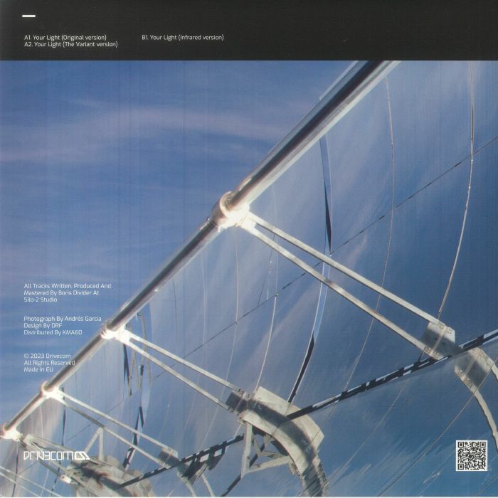 BORIS DIVIDER - Your Light Vinyl at Juno Records.