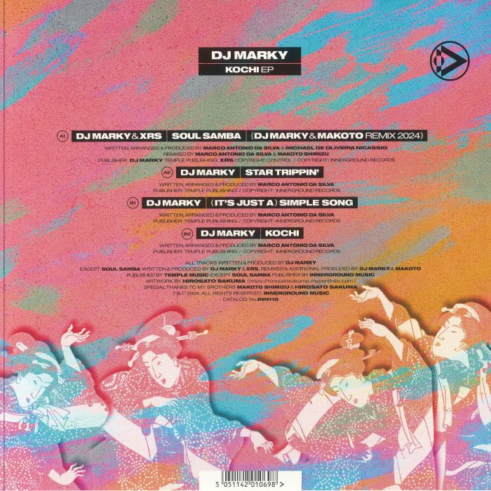 DJ MARKY/XRS/MAKOTO - Kochi EP Vinyl at Juno Records.