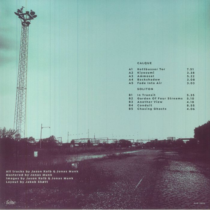 BILLOW OBSERVATORY - Calque/Soliton Vinyl at Juno Records.