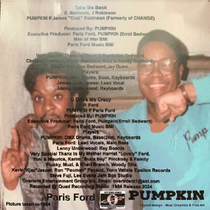 PUMPKIN/JAMES CRAB ROBINSON - Take Me Back Vinyl at Juno Records.