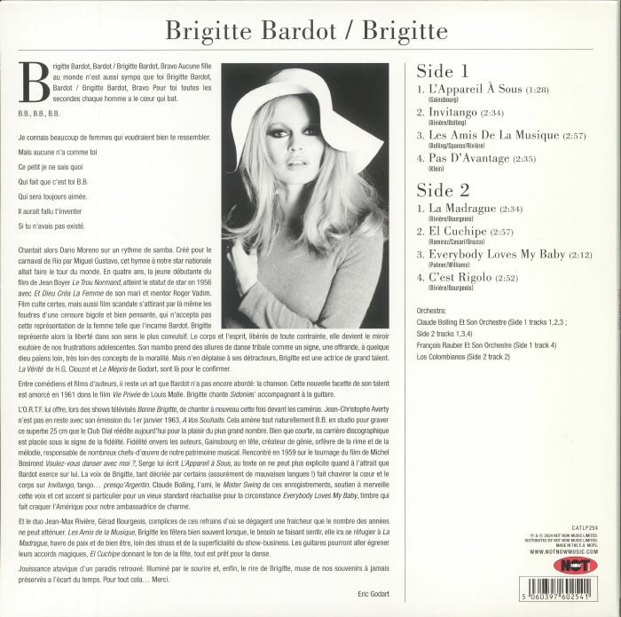 Brigitte BARDOT - Brigitte (reissue) Vinyl at Juno Records.