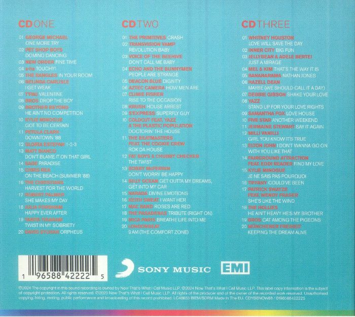 VARIOUS - NOW: Yearbook Extra 1988 (Collector s Edition) CD at Juno ...