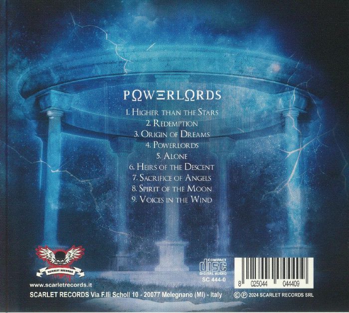 ELETTRA STORM - Powerlords CD at Juno Records.