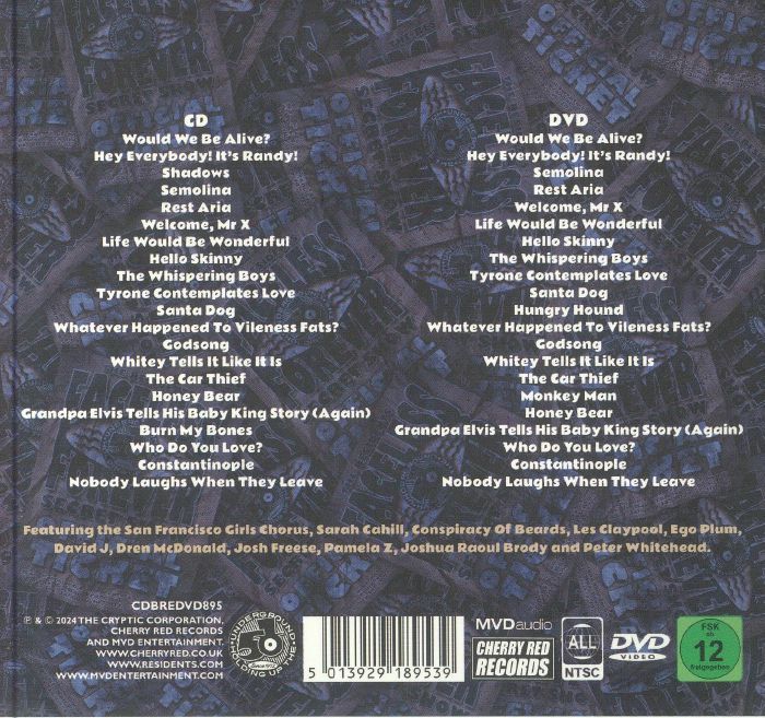 The RESIDENTS - Secret Show: Live In San Francisco CD at Juno Records.