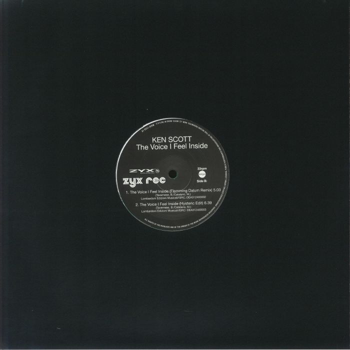Ken SCOTT - The Voice I Feel Inside Vinyl at Juno Records.