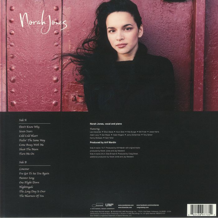 Norah JONES - Come Away With Me (20th Anniversary Edition) Vinyl at Juno Records.