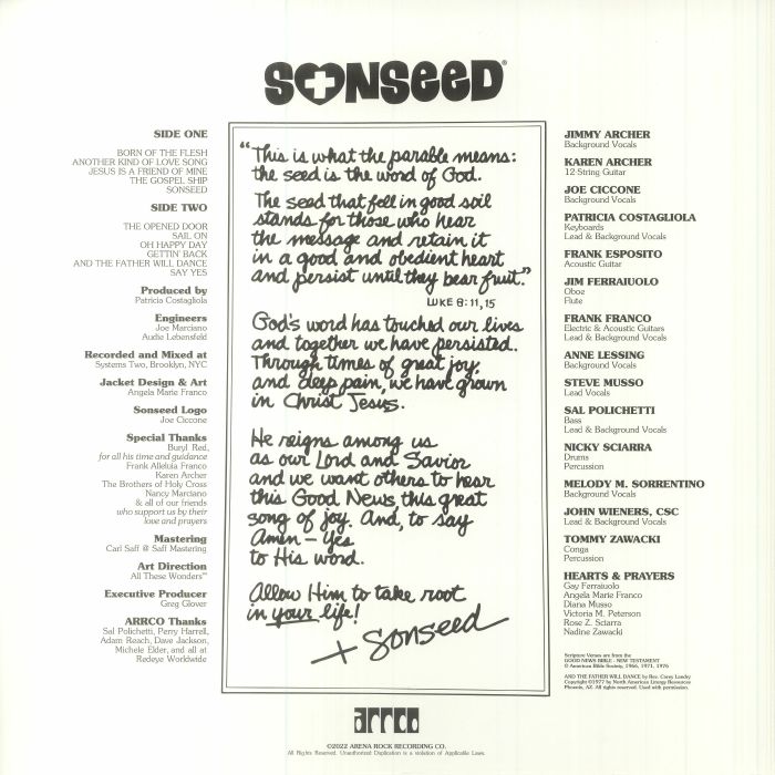 SONSEED - First Fruit Vinyl at Juno Records.