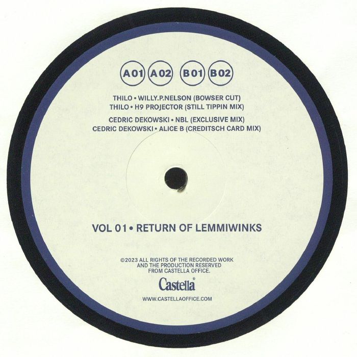 Cedric DEKOWSKI/THILO DIETRICH - Return Of Lemmiwinks Vol 1 Vinyl at Juno Records.