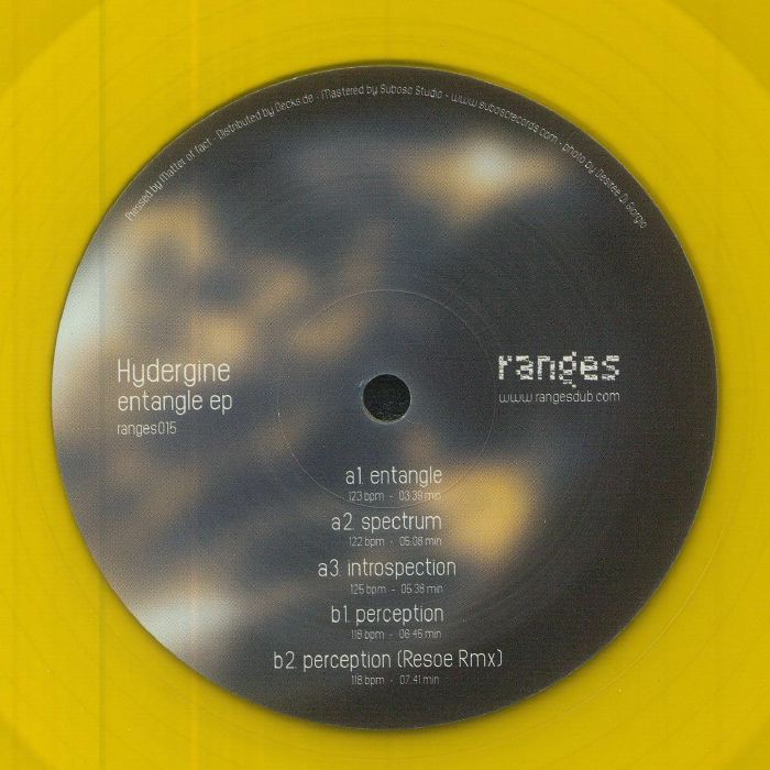 HYDERGINE - Entangle EP Vinyl at Juno Records.