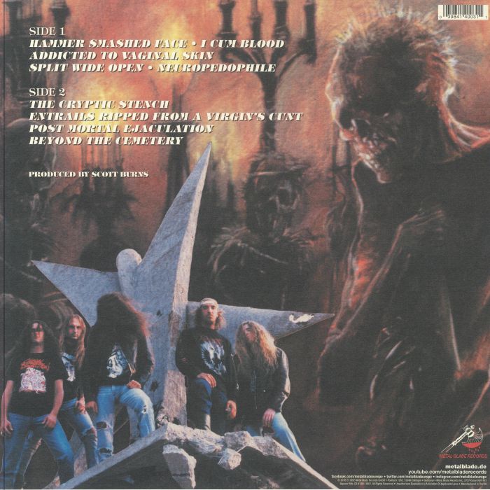 CANNIBAL CORPSE - Tomb Of The Mutilated Vinyl at Juno Records.