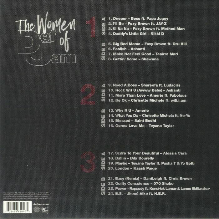 VARIOUS - Women Of Def Jam (B-STOCK) Vinyl at Juno Records.