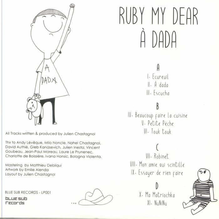RUBY MY DEAR - A Dada Vinyl at Juno Records.