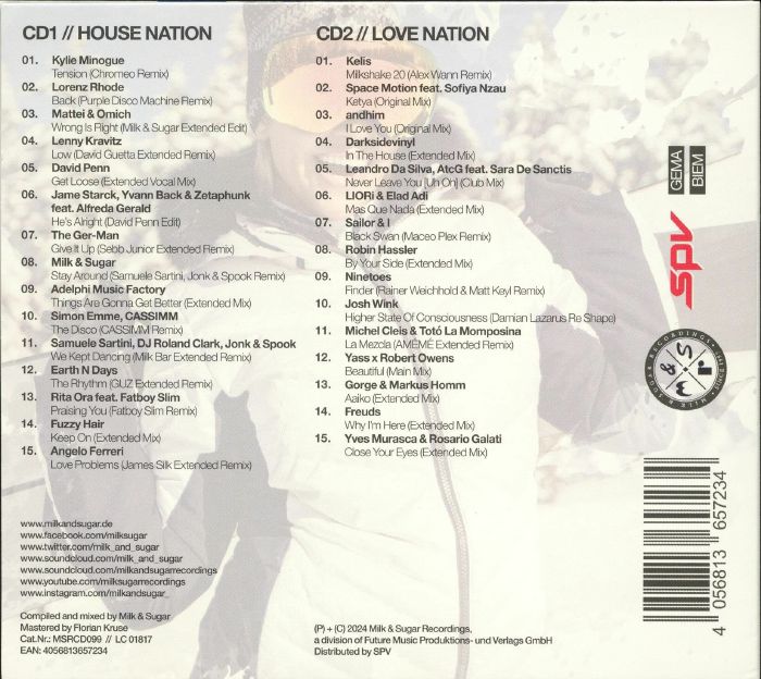 VARIOUS - Milk & Sugar Winter Sessions 2024 CD at Juno Records.