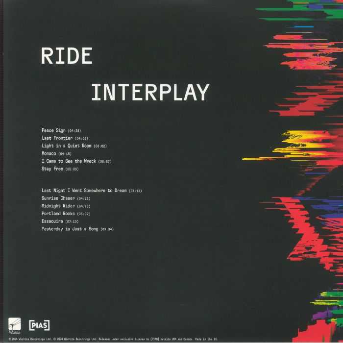 RIDE - Interplay Vinyl at Juno Records.