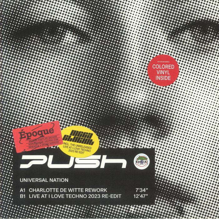 PUSH - Universal Nation (Charlotte De Witte rework) Vinyl at Juno Records.