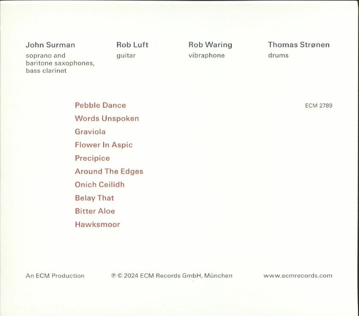 John SURMAN - Words Unspoken CD at Juno Records.