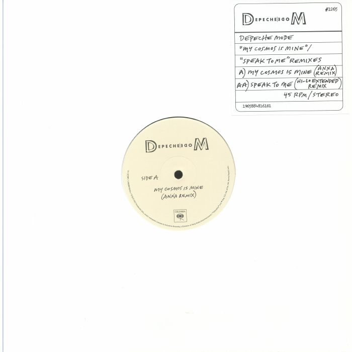 DEPECHE MODE - My Cosmos Is Mine Vinyl at Juno Records.